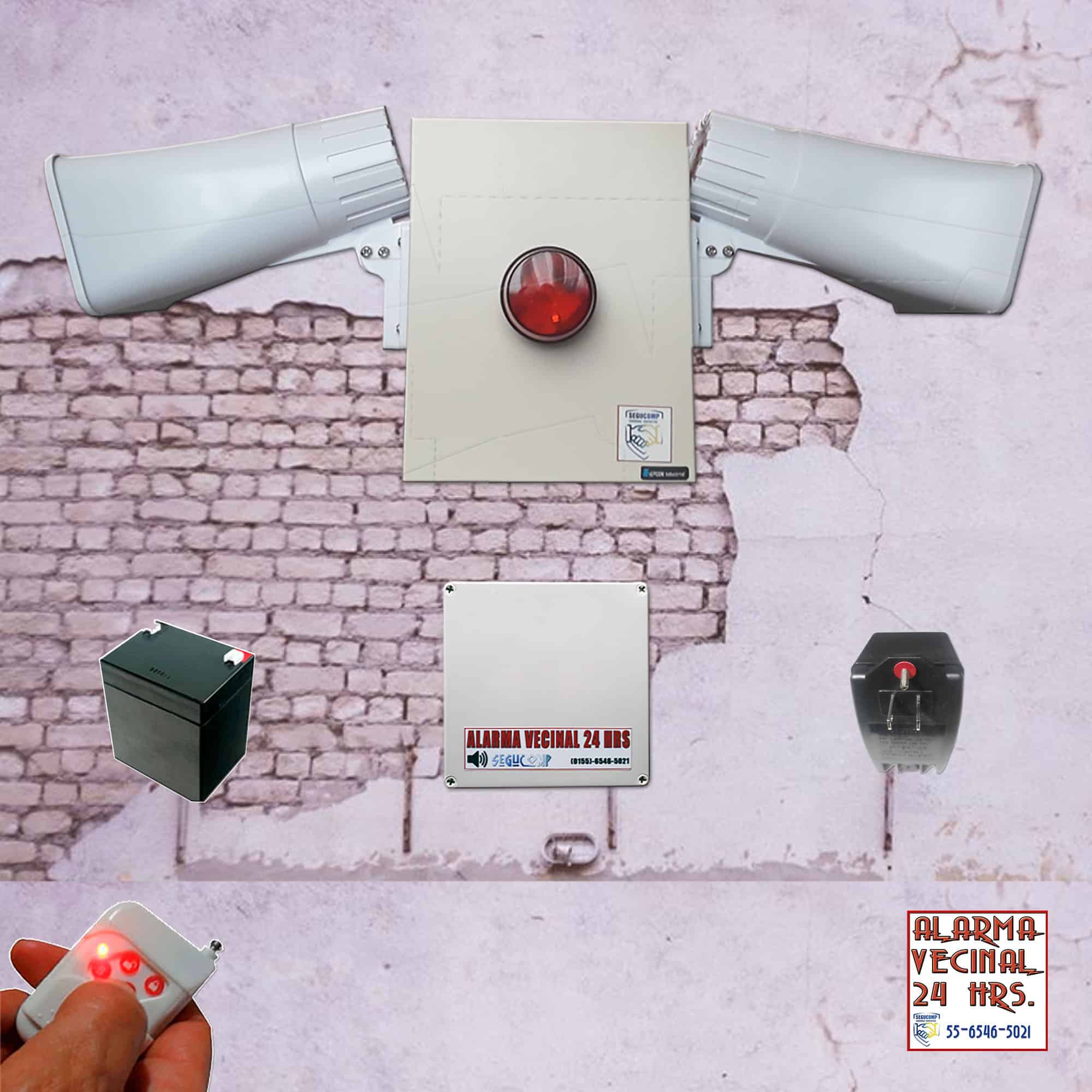Funcionamiento alarma vecinal